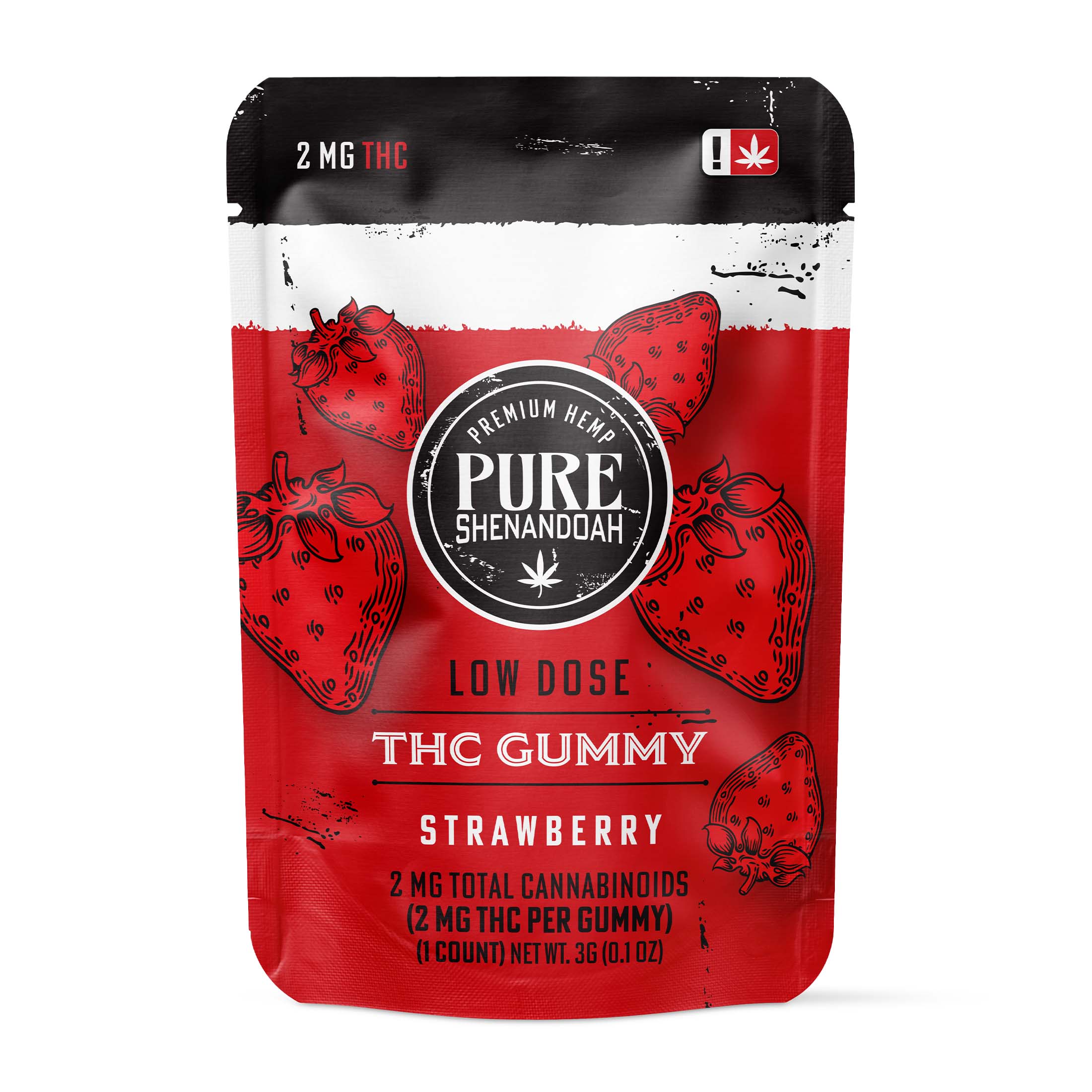 Pure Shenandoah Low Dose THC Gummies | District Hemp Botanicals