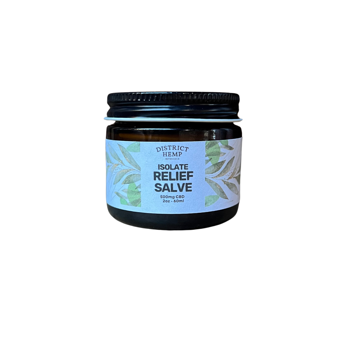 District Hemp Isolate Relief Salve | District Hemp Botanicals